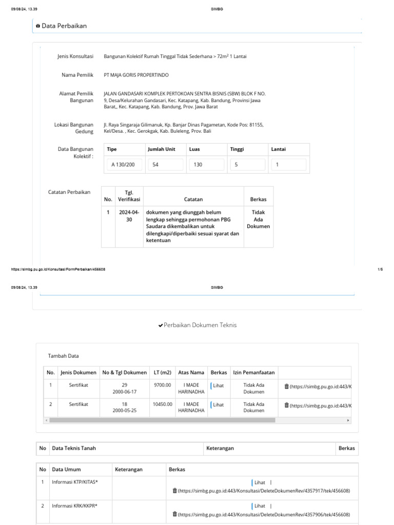Simbg Villa Goris | PDF