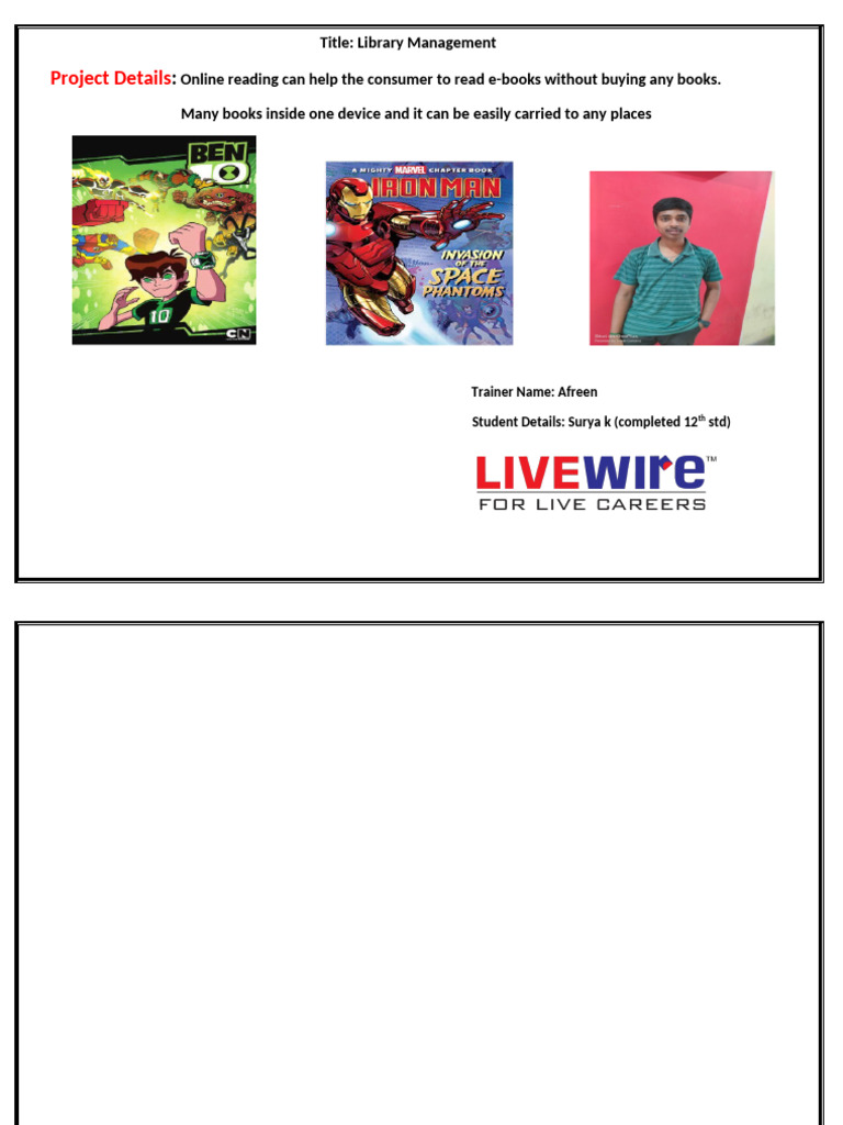 Project Template 1 | PDF