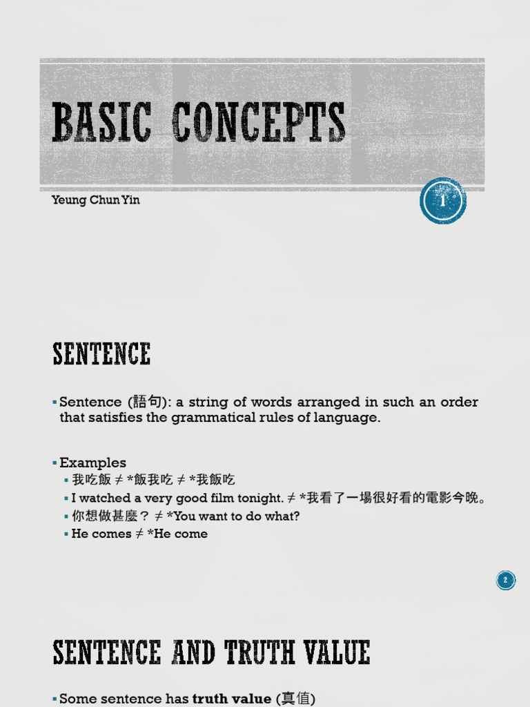 UGED1111A 2 Basic Concepts | PDF | Argument | Logical Consequence