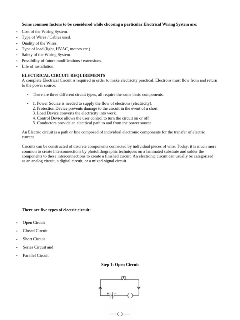 wiring_handout[1] | PDF | Electronic Circuits | Electrical Wiring