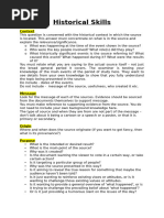IOPCAM Skills Planning Sheet | PDF