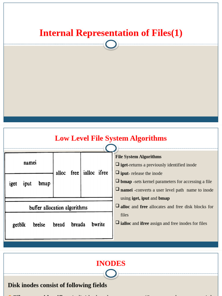 Internal Representation of files_1 | PDF