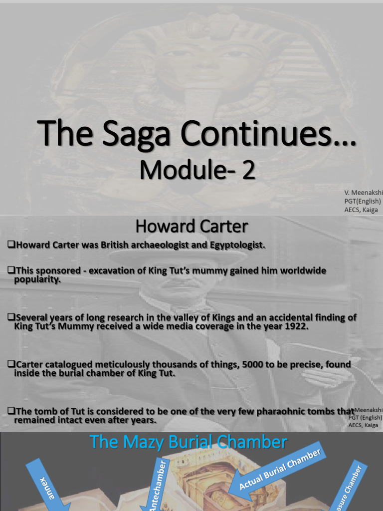 The Saga Continues : Module-2 | PDF | Tutankhamun | Ct Scan