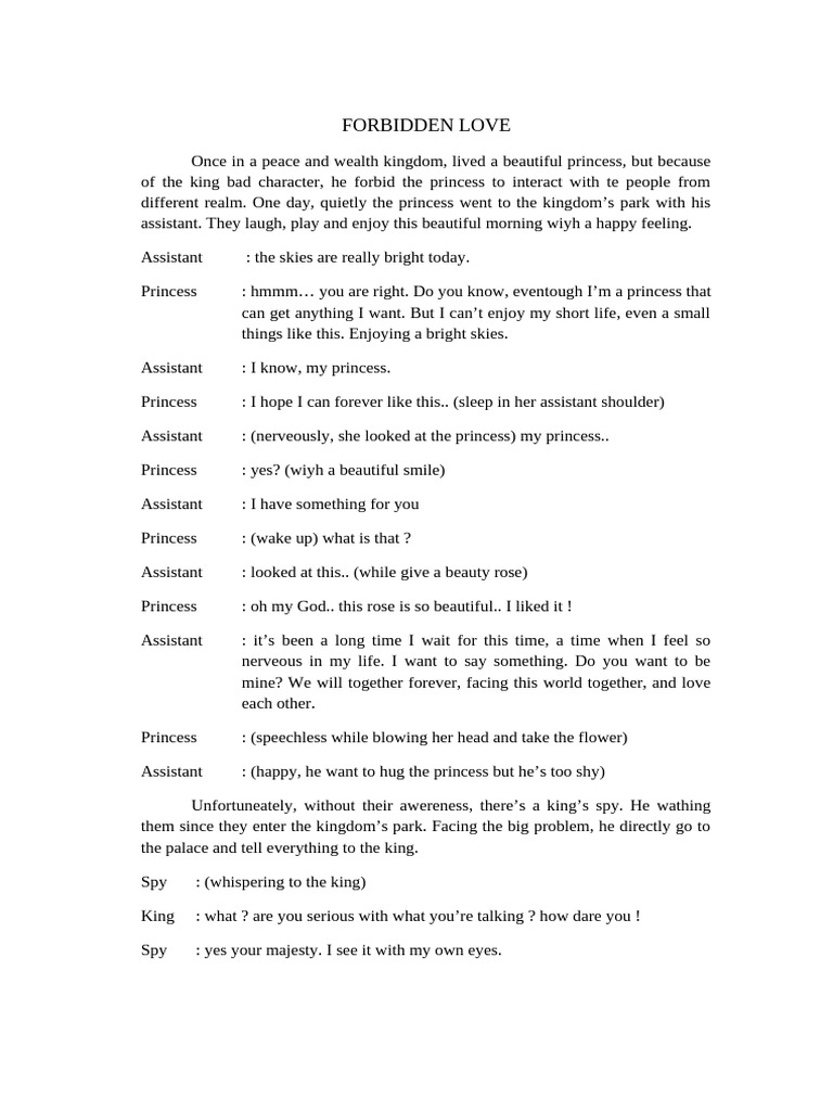 FORBIDDEN LOVE | PDF