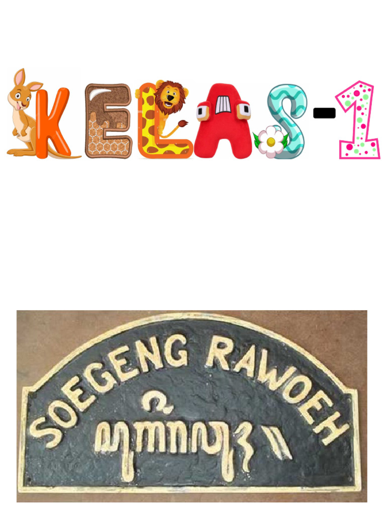 Tempelan Dinding KELAS I | PDF