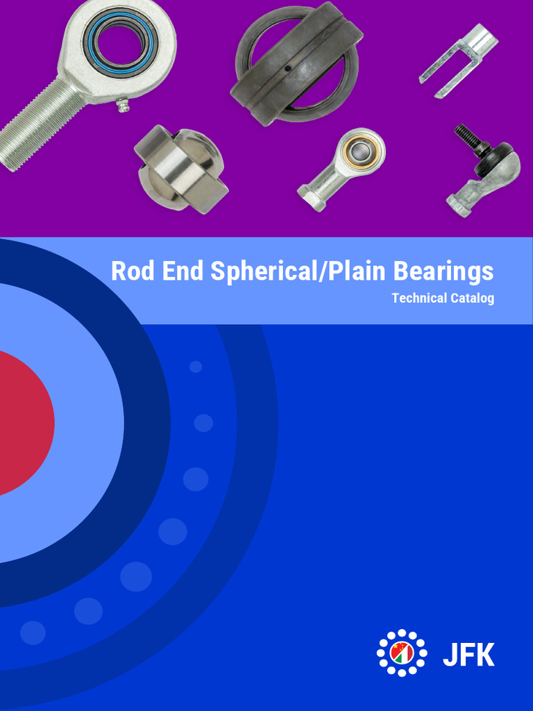 Rod End Spherical_Plain Bearings | PDF | Bearing (Mechanical) | Applied ...