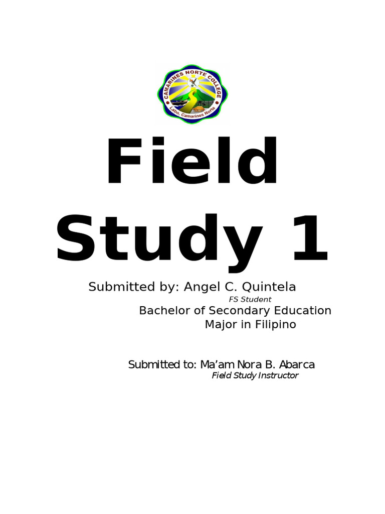 FS 1 Ep.1-6 Final Output ANGEL | PDF | Learning | Classroom