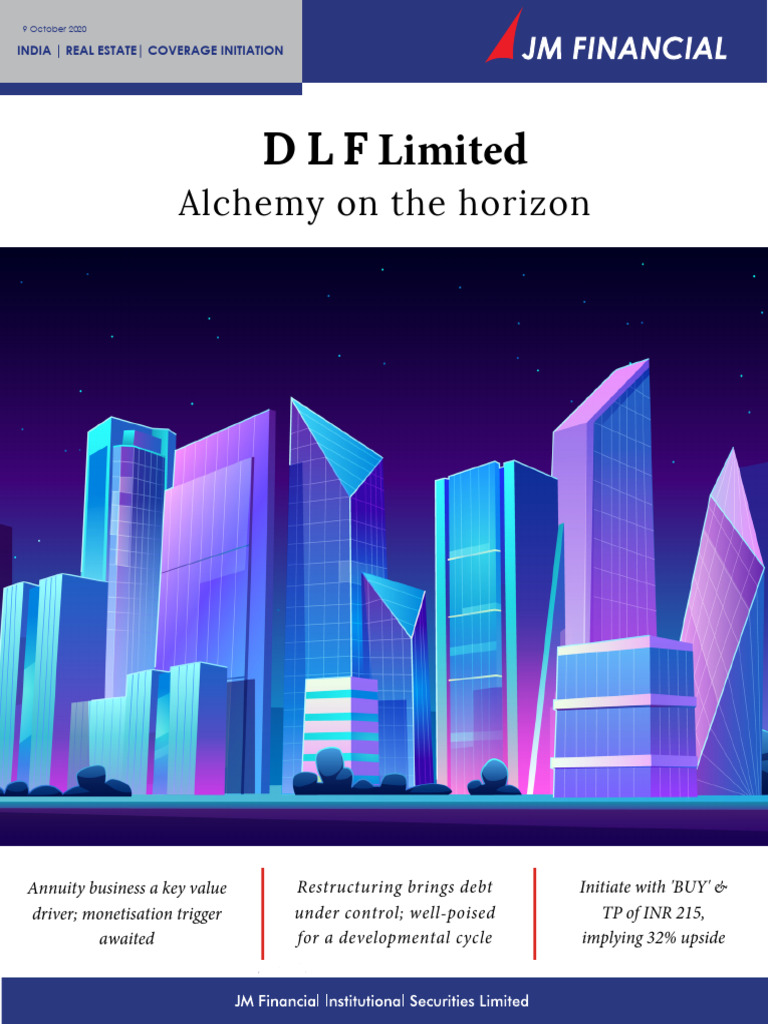 DLF IC_Alchemy on the Horizon[1] | PDF | Real Estate Investment Trust ...