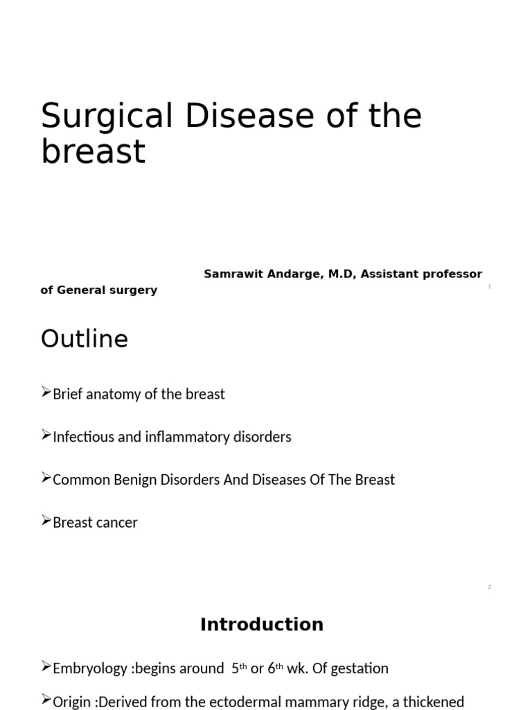 BREAST DISORDERS | PDF | Breast Cancer | Breast