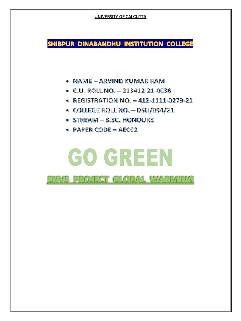 Shibpur Dinabandhu Institution College | PDF