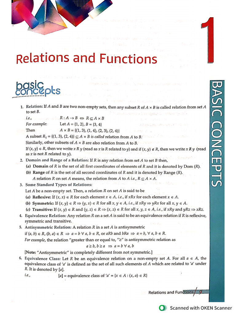 Mathematics Theory revision notes | PDF