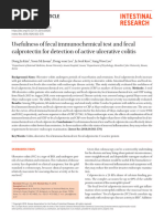 Mayo Endoscopic Scoring for UC | PDF
