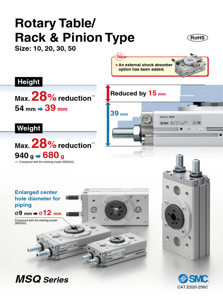 Selection Rotation Cylinder | PDF | Torque | Mechanical Engineering