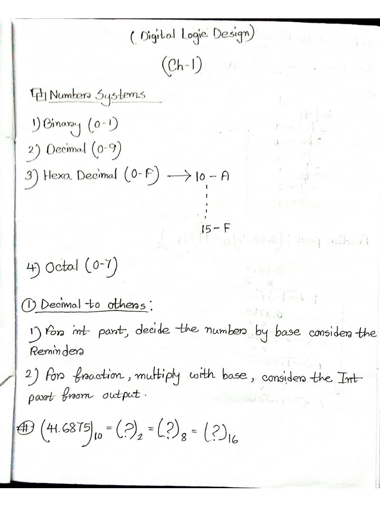 Number Conversion | PDF