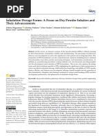 MPPD Model for Respiratory Dosimetry | PDF | Particulates | Respiratory ...