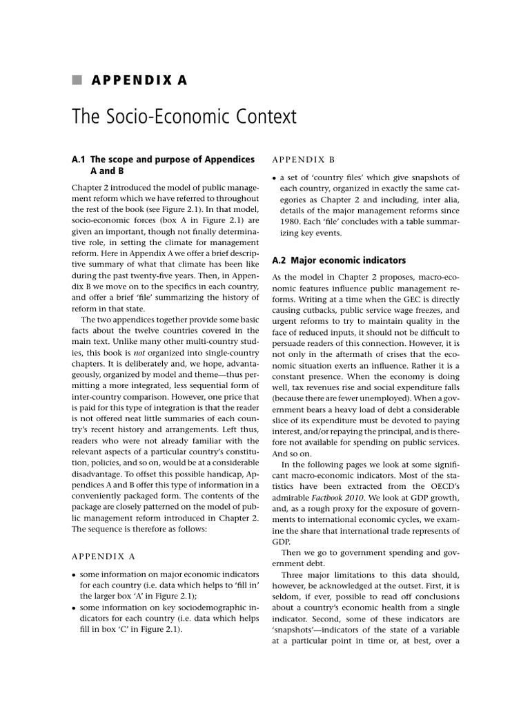 Socio-Economic Context of Reforms | PDF | Taxes | Economic Inequality