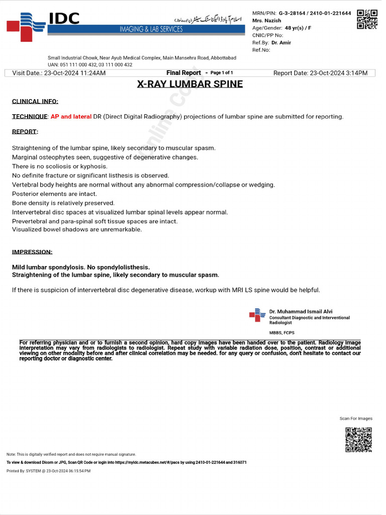 Patient Report PDF | PDF