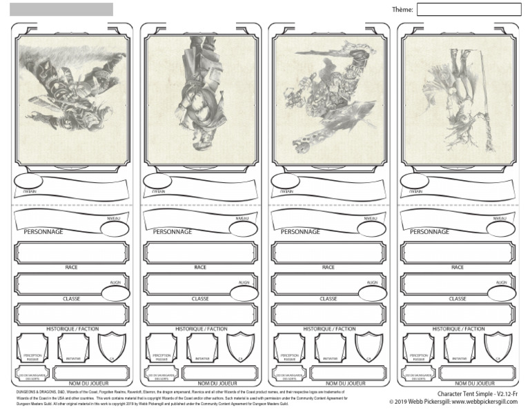 918597-Character Tent Simple V2.12-Fr | PDF
