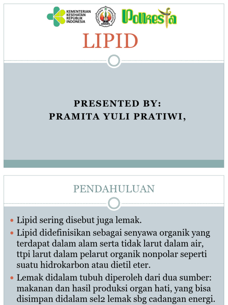 Lipid | PDF