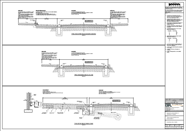 200165-X-04-Z00-DTM-DR-DBFL-CE-5204 Typical Road Construction Details ...