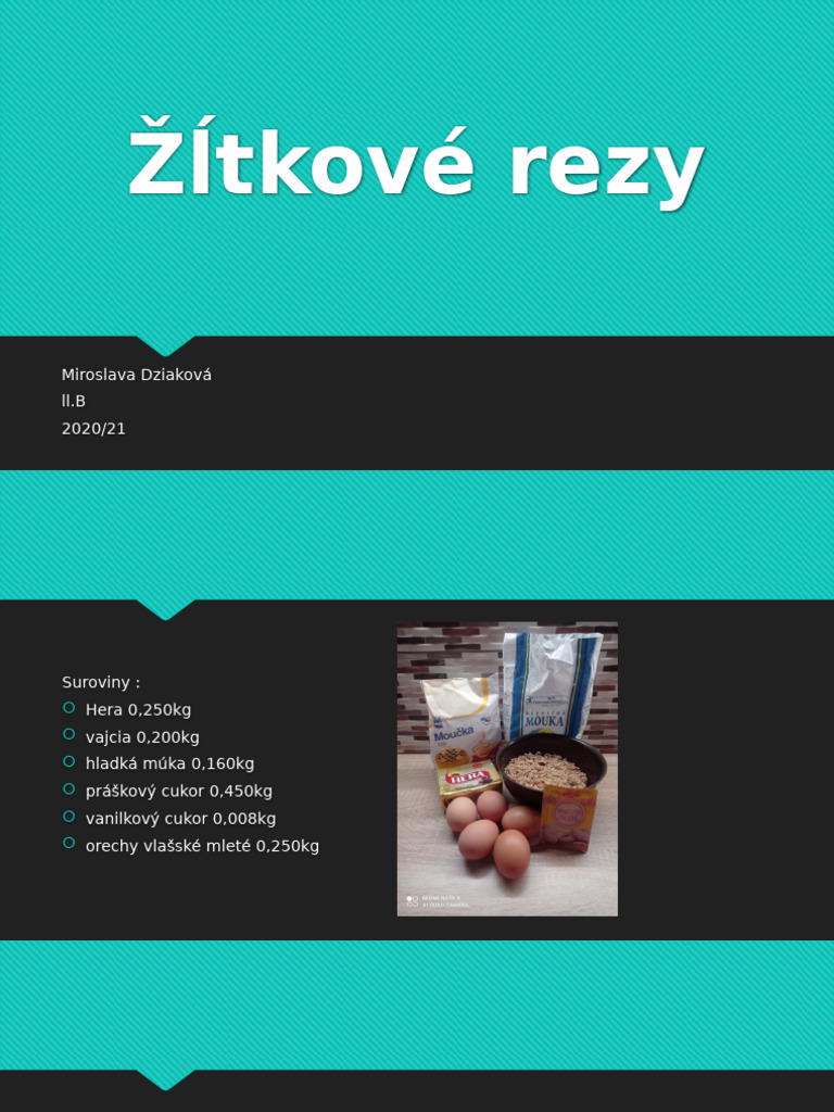 Žĺtkové Rezy | PDF