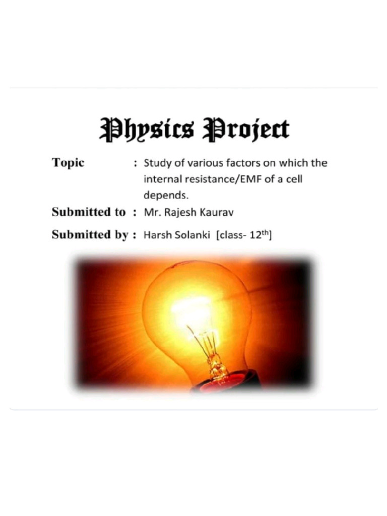 Phy Topic1 | PDF