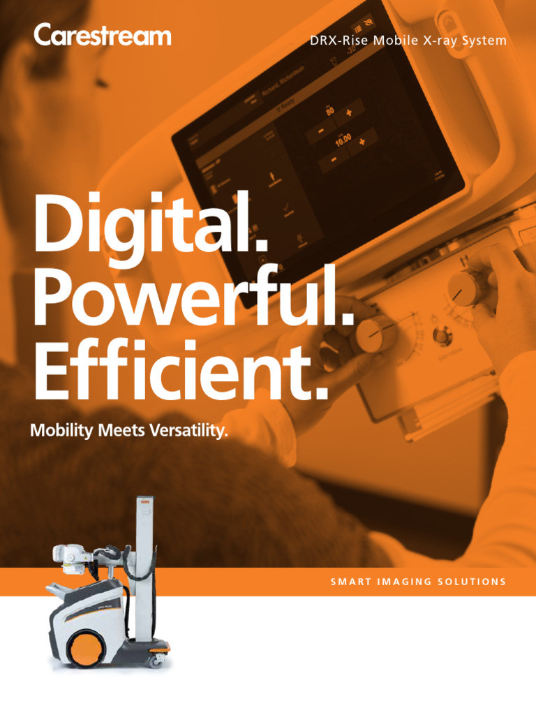 carestream_drx_rise_mobile_brochure_2000299_202302_ltr_lowres_en | PDF | Radiography