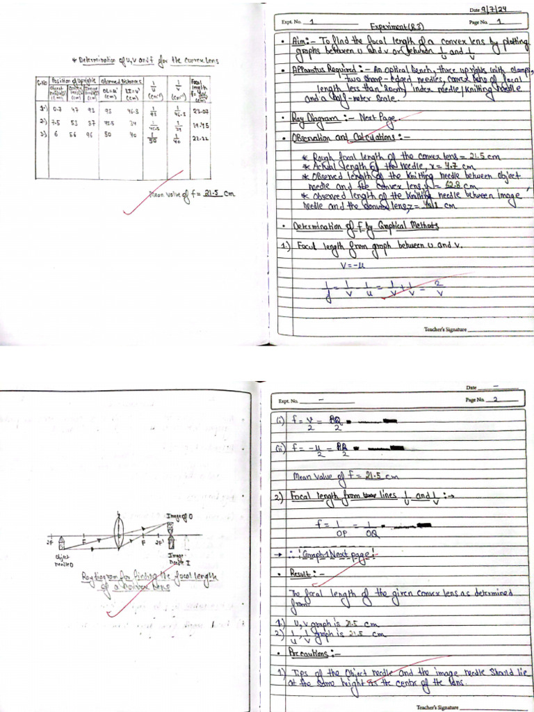 Physics Practical File | PDF
