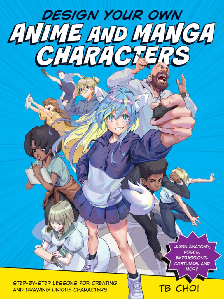 Create Unique Anime & Manga Characters | PDF | Face | Hand