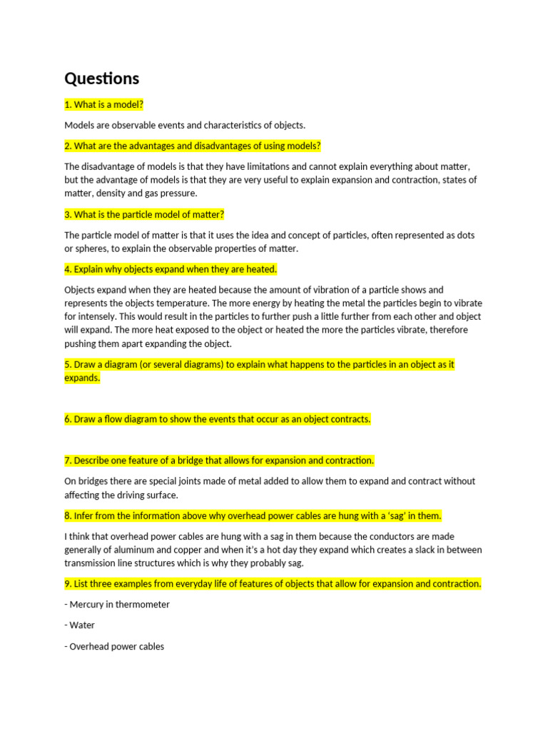 Particle Questions Homework Task | PDF | Technology & Engineering