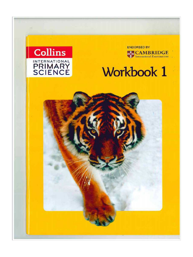 Collins International Primary Science Workbook 1 | PDF