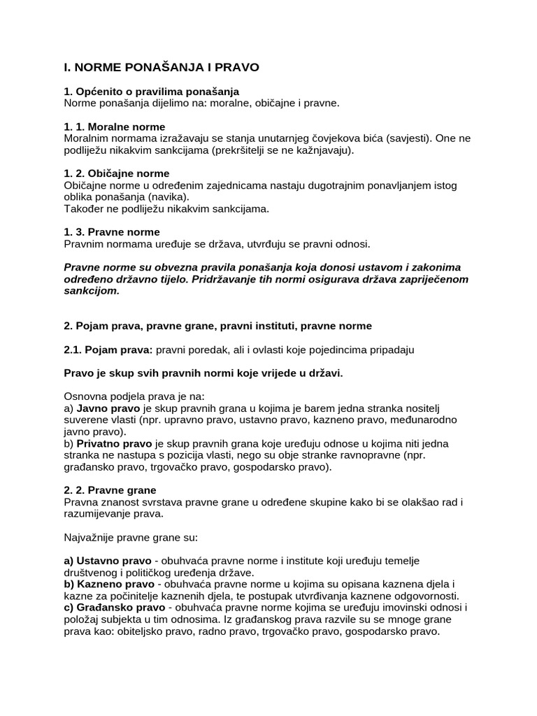 Osnove Trgovačkog Prava | PDF