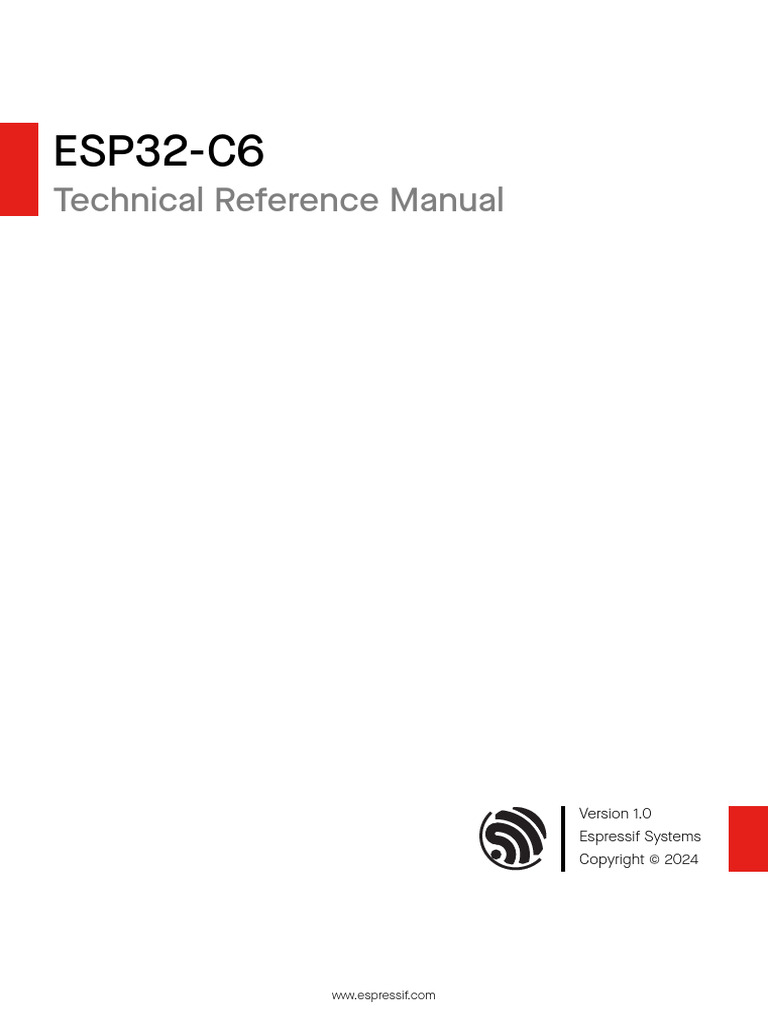 Esp32-C6 Technical Reference Manual en - Pdf#riscvcpu | PDF | Input/Output | Computer Architecture