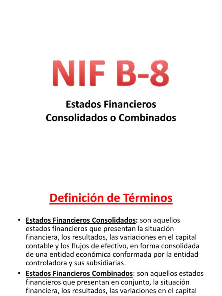 Nif B-8 | PDF