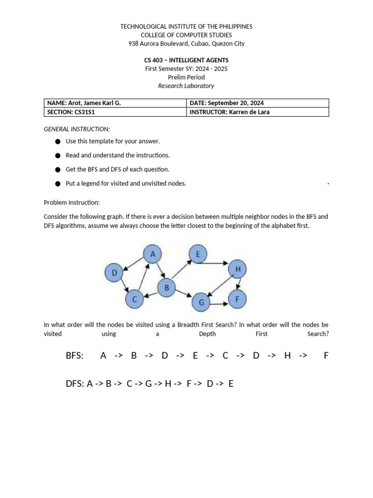 AROT - CS 403 - Research Laboratory | PDF