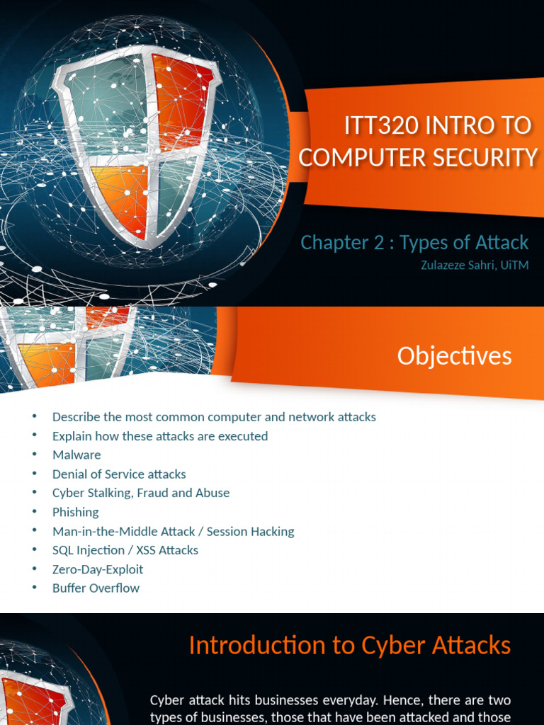 Chapter 2 Types of Attack | PDF | Denial Of Service Attack | Transmission Control Protocol