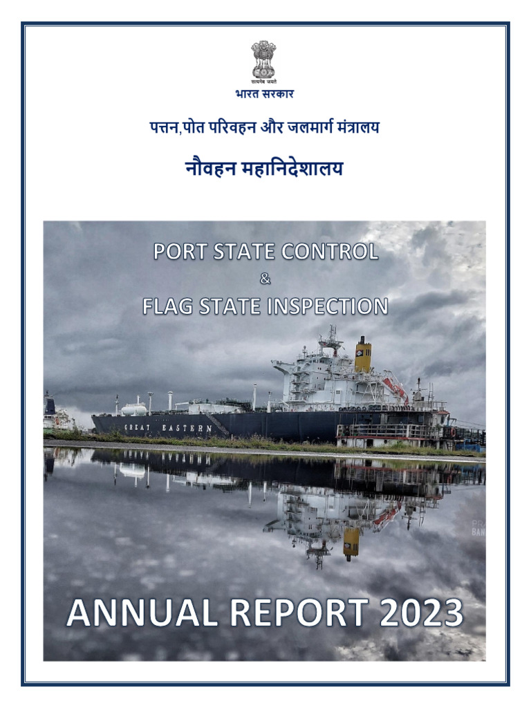 PSC-FSI ANNUAL REPORT 2023 | PDF | Ships | Oil Tanker