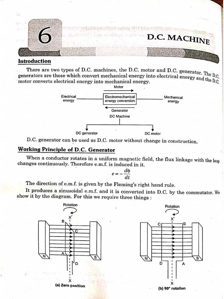 DC Machine | PDF