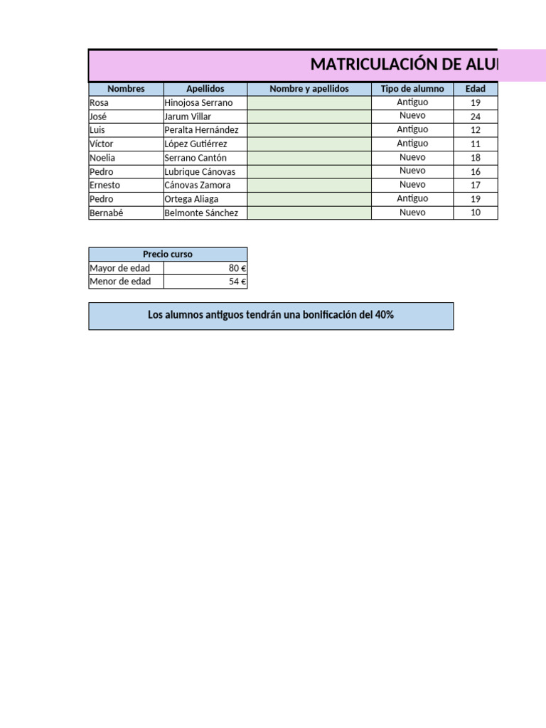 Plantilla de Tarea 6-Excel 365 | PDF
