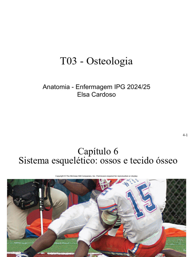 T03_Osteologia | PDF | Osso | Esqueleto