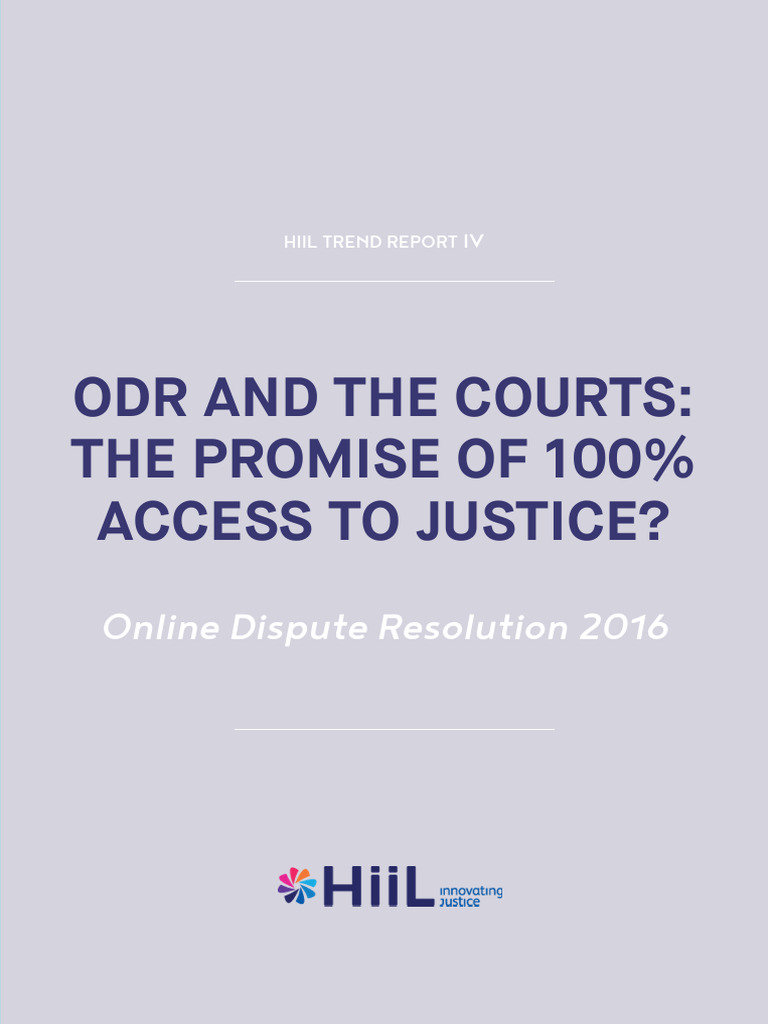 Odr and The Courts | PDF | Judge | Judgment (Law)