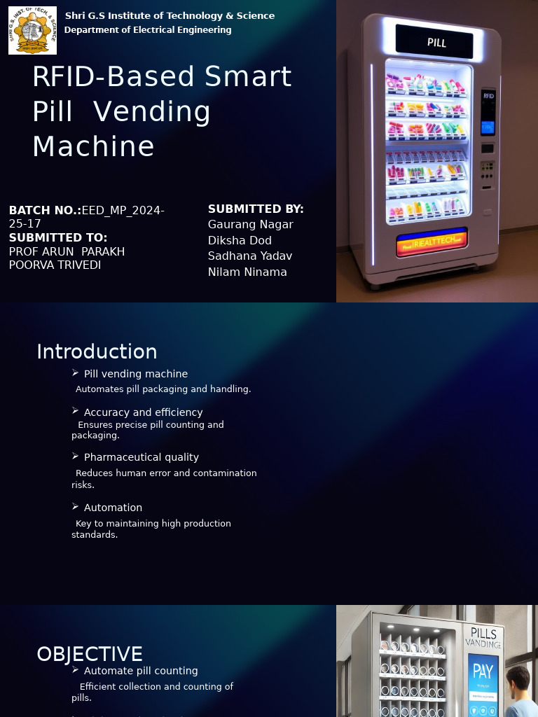 RFID Based Smart Pill Vending Machine | PDF | Radio Frequency Identification | Tablet (Pharmacy)