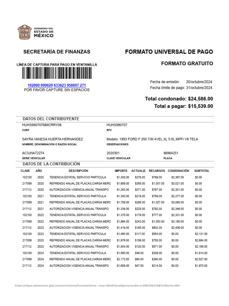 Formato Universal CCV | PDF | Bancario | Servicios financieros
