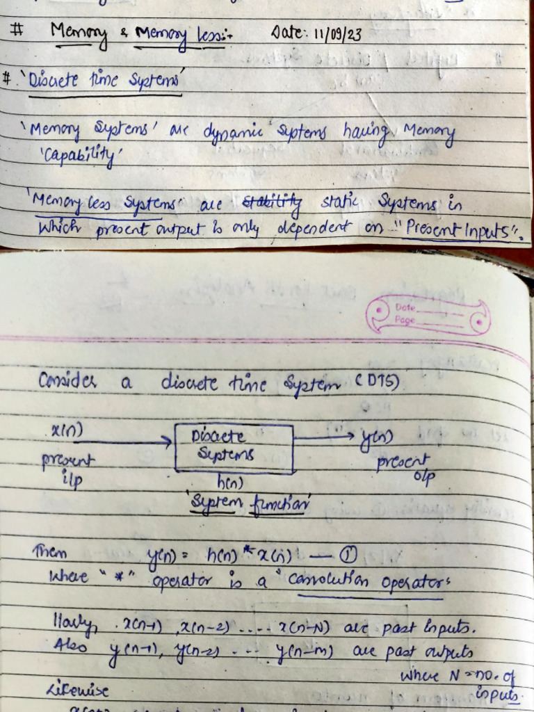 DSP Notes 11-09-24 | PDF