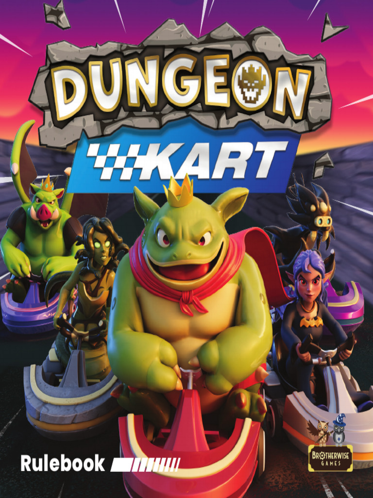 Dungeon Kart 1st Edition Rulebook | PDF