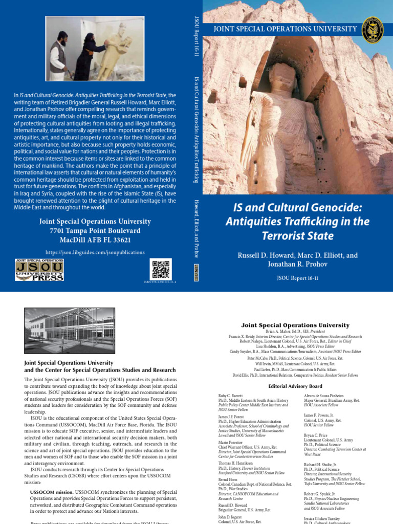 Is and Cultural Genocide Antiquities Trafficking in the Terrorist State ...