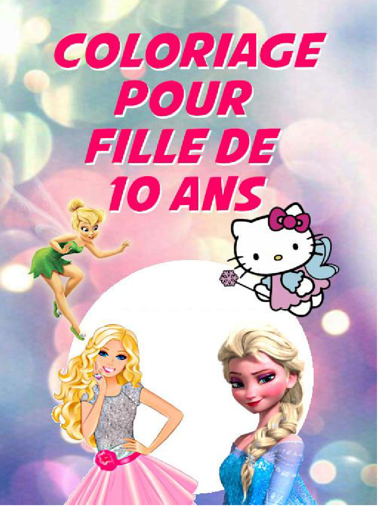 Coloriage 10 Ans Fille | PDF
