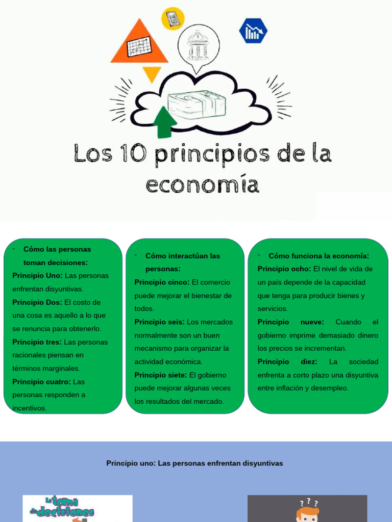 Los Diez Principios de La Economia | PDF | Inflación | Bienes
