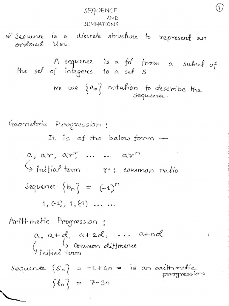 Cse 173 Sum Sequence | PDF