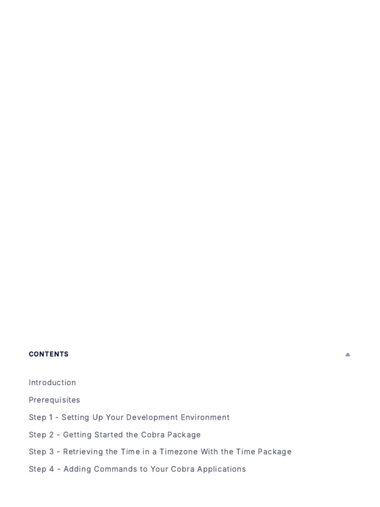 How To Use The Cobra Package in Go - DigitalOcean | PDF | Command Line ...